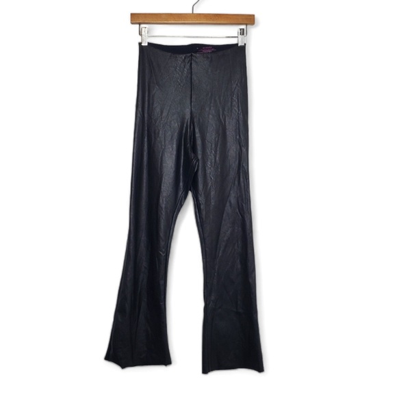 Commando | Pants & Jumpsuits | Commando Womens Faux Leather Flared ...